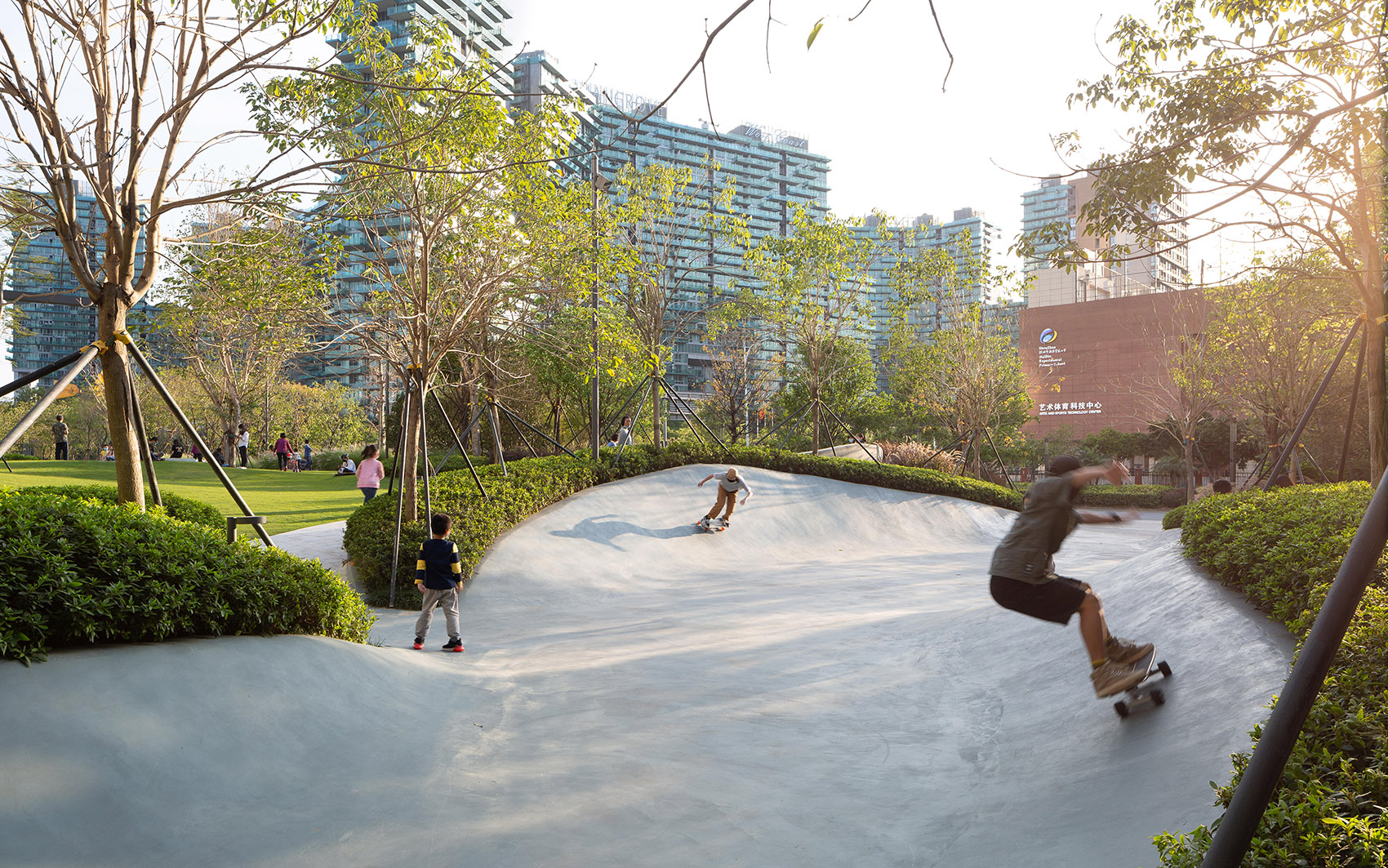 Shenwan Street Park, Shenzhen by AUBE - 谷德设计网