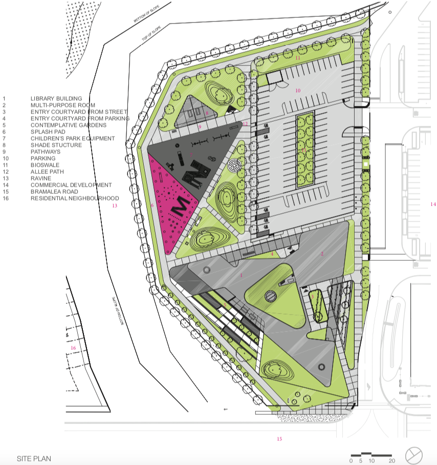 Springdale Library & Komagata Maru Park by RDHA - 谷德设计网