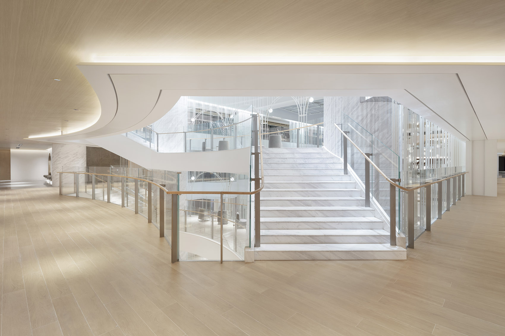 Interior and exterior design of “Times Square”, China by nendo - 谷德设计网