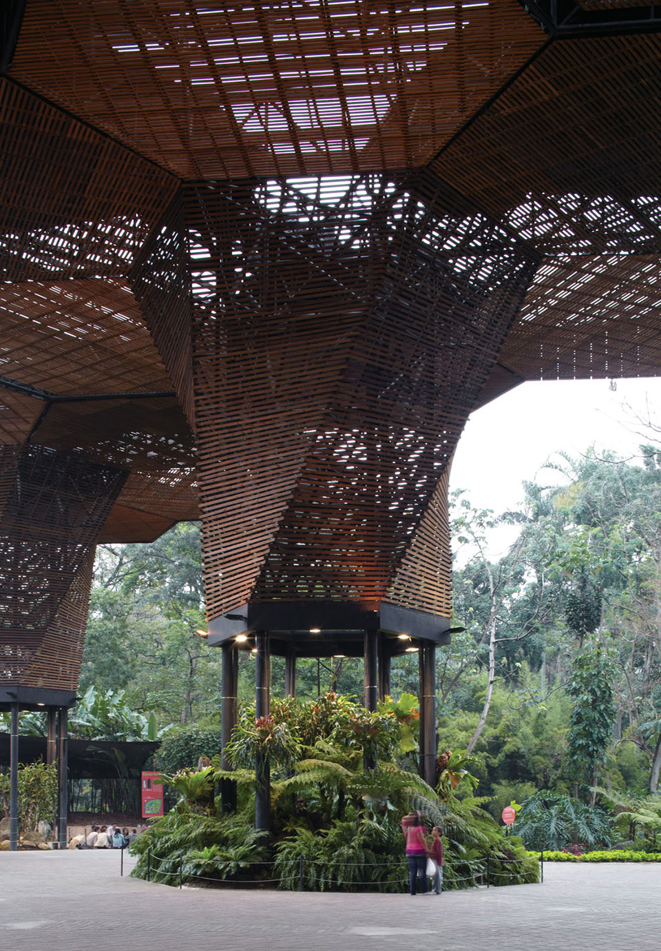 Orquideorama pavilion by PlanB Arquitectos - 谷德设计网