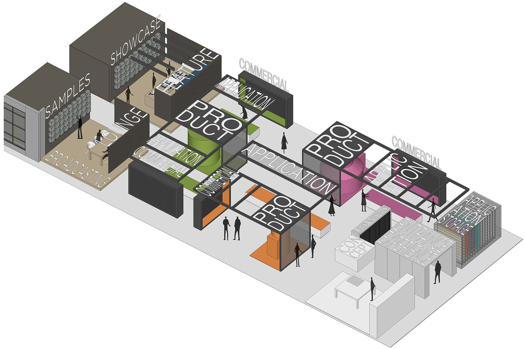 Santoni new Materials Experience Center in Shanghai by BYLU DESIGN - 谷德设计网