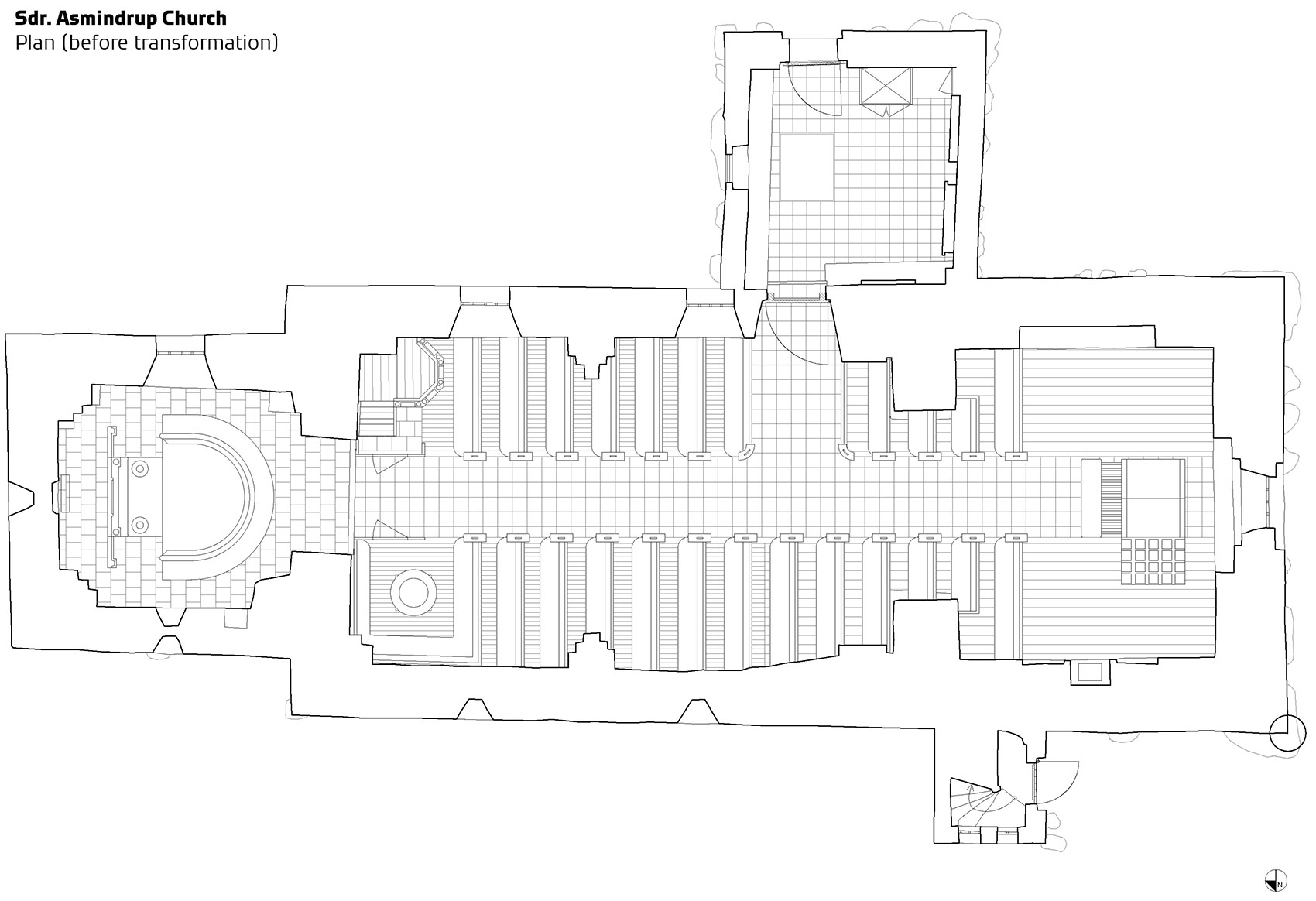Medieval church reinvented in Sdr. Asmindrup by Arkitema Architects - 谷德设计网