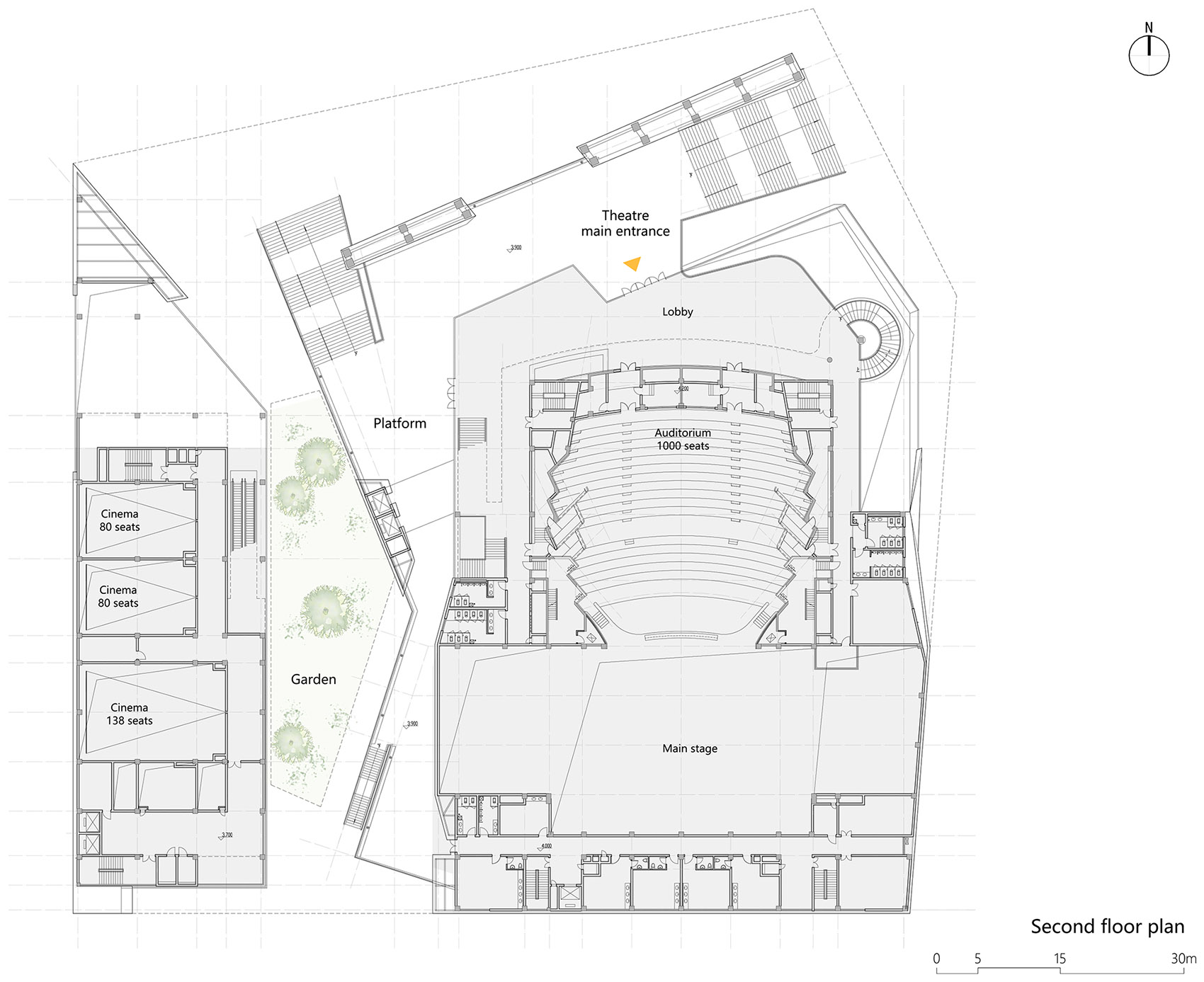 Sanmen Theater, China by UAD - 谷德设计网