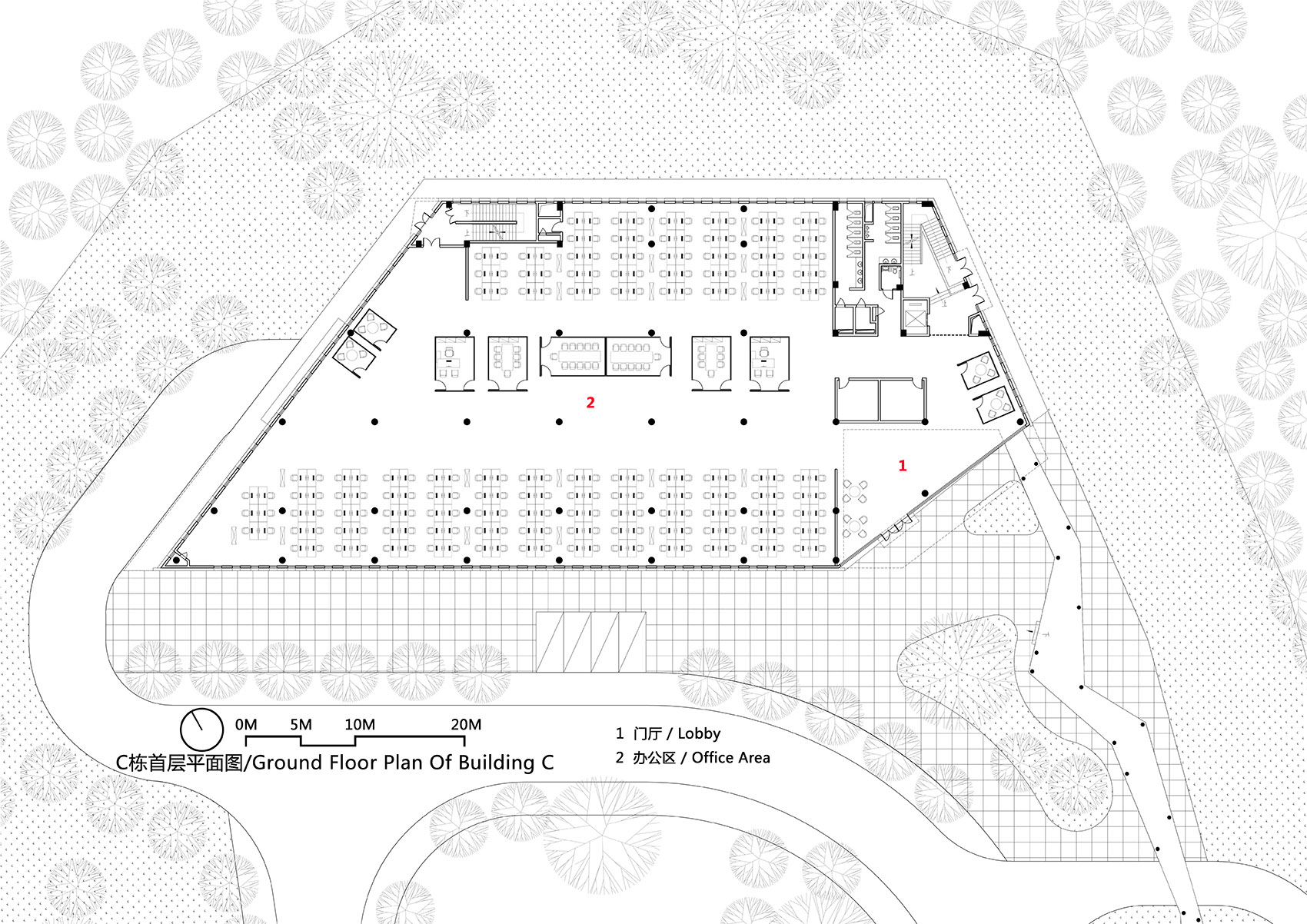 NetEase Guangzhou Headquarters, China by Atelier Y - 谷德设计网