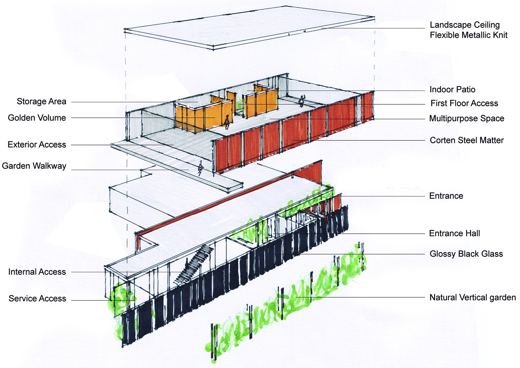 Suspended matter box, Portugal by MMVarquitectos - 谷德设计网