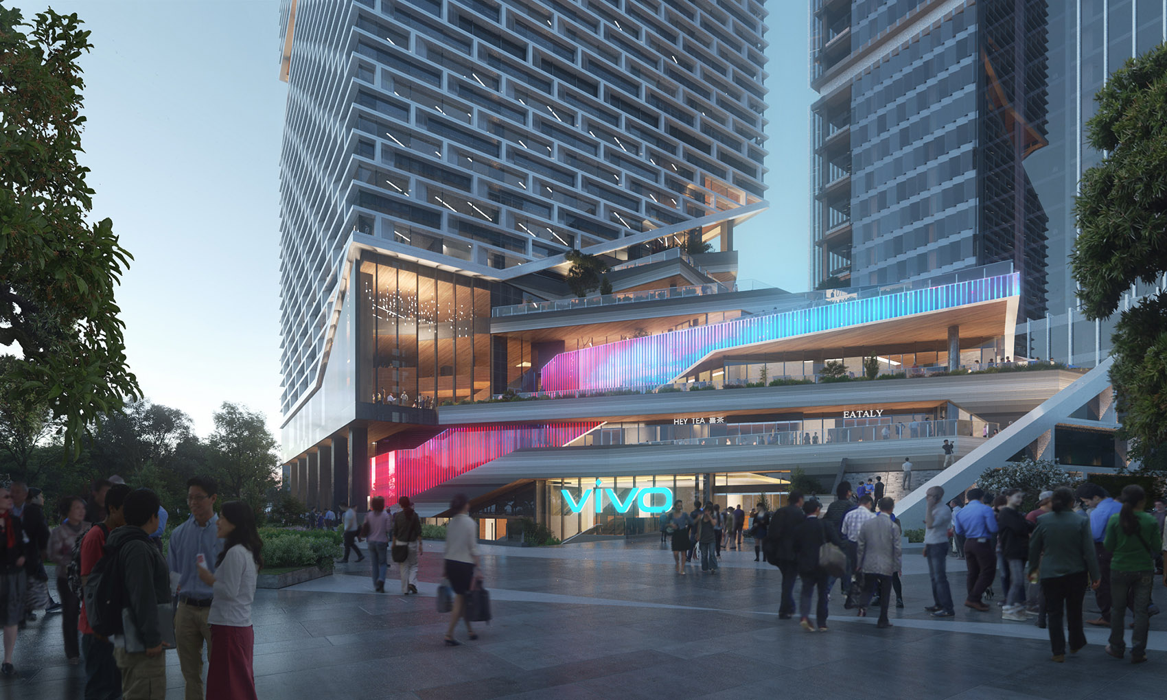 NBBJ Selected to Design New vivo Headquarters in Shenzhen, China - 谷德设计网