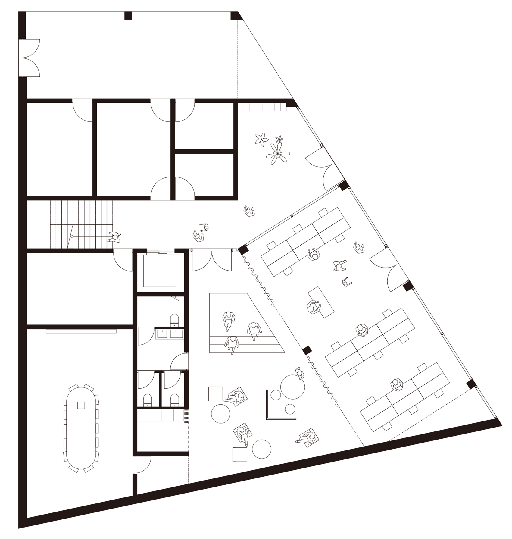 23 dwellings by Muoto - 谷德设计网