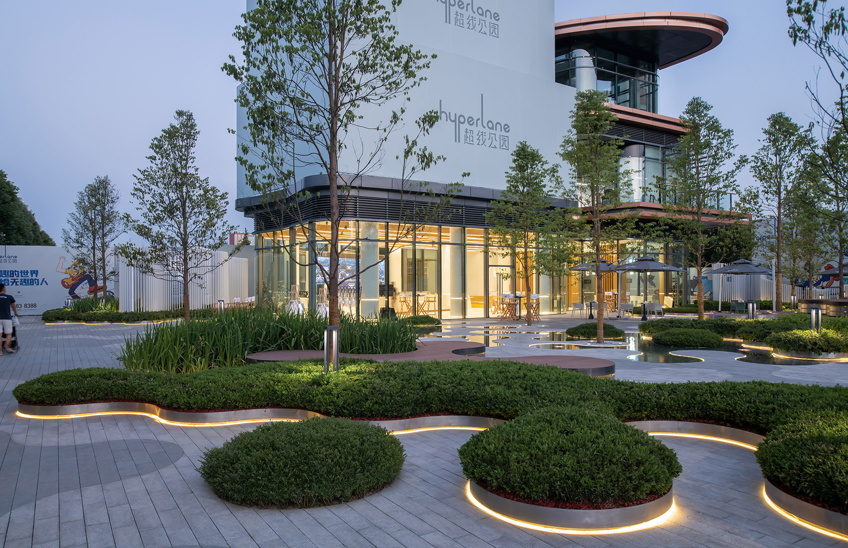 成都Hyperlane超线公园展示区 / ASPECT Studios - 谷德设计网