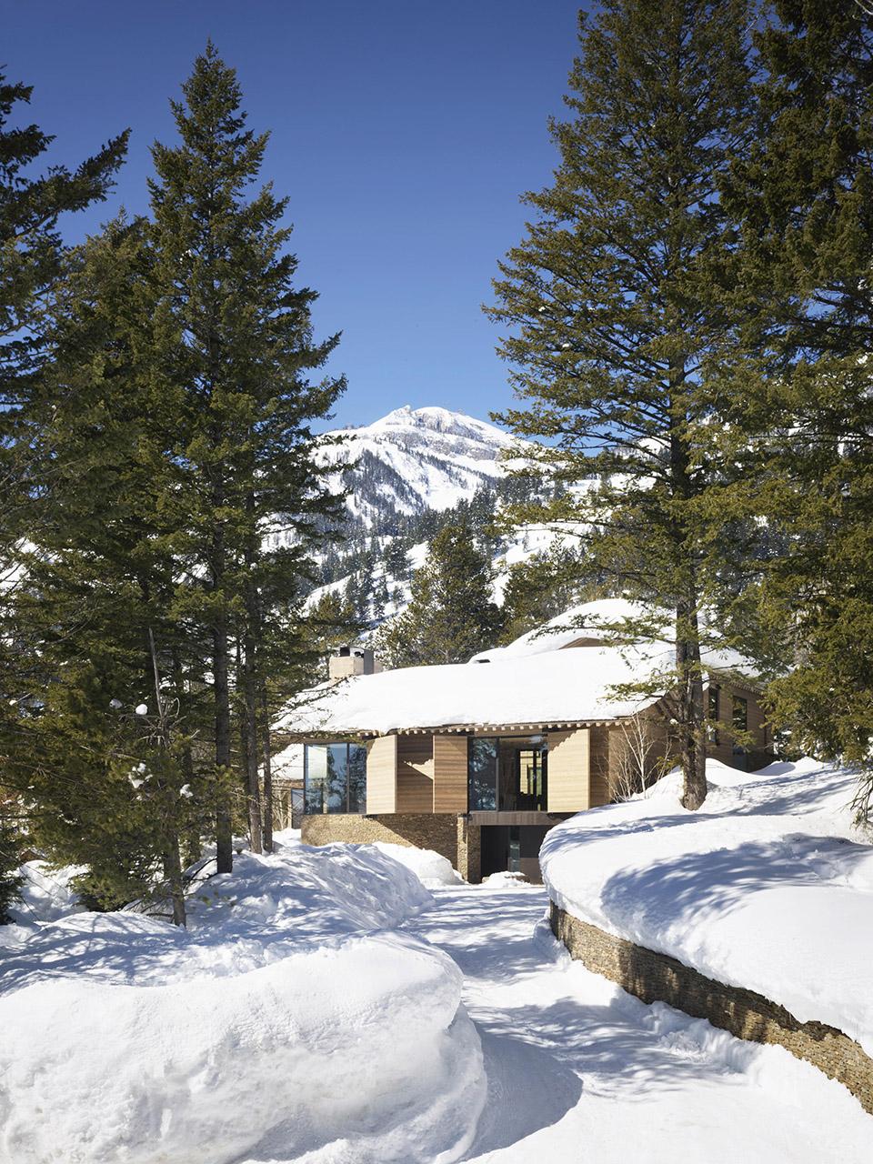 Teton House by Olson Kundig Architects - 谷德设计网