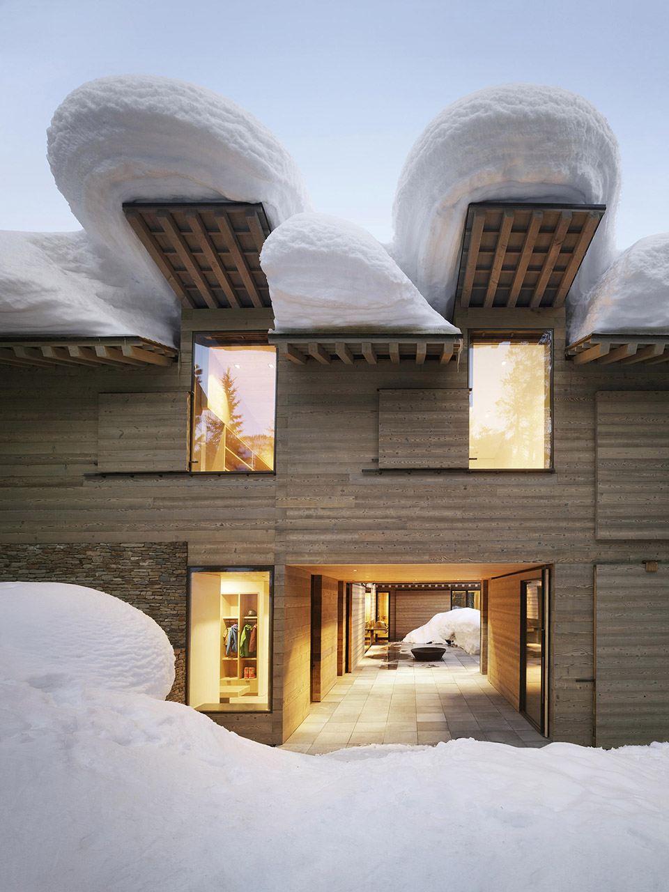 Teton House by Olson Kundig Architects - 谷德设计网