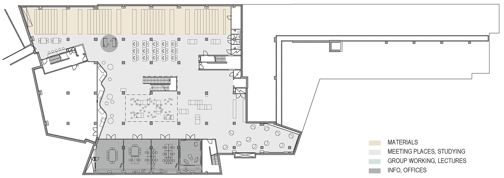 Harald Herlin Learning Center by JKMM Architects - 谷德设计网