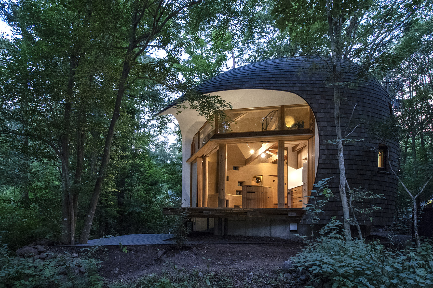 Shell House: The language of for-est, Japen by Tono Mirai architects ...