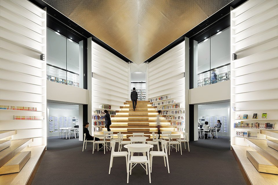 Otemon Gakuin University Academic-Ark, Japan by Mitsubishi Jisho Design ...