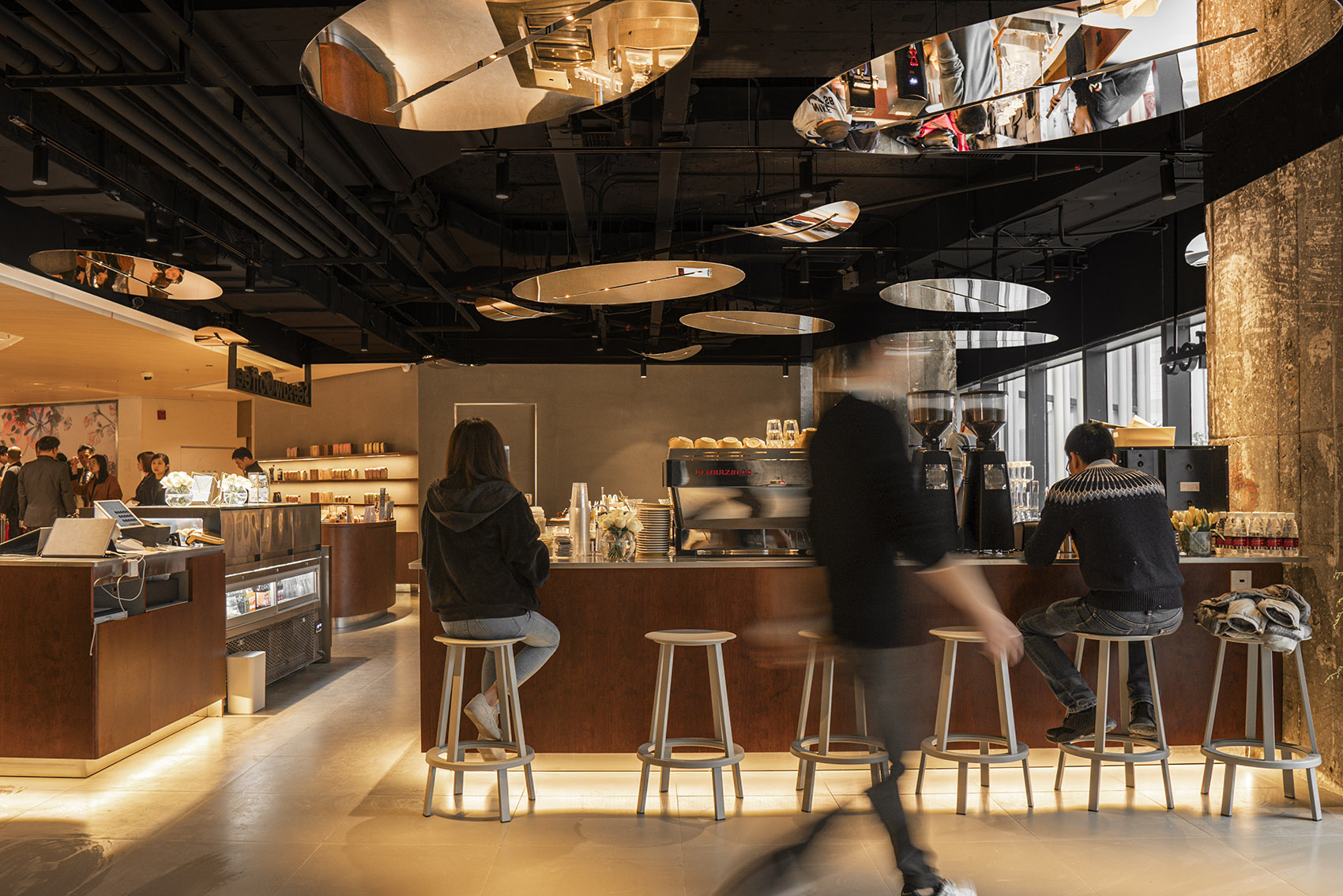 Seesaw Coffee in Huarun Shopping mall, Shanghai by TAKESHI HOSAKA ...