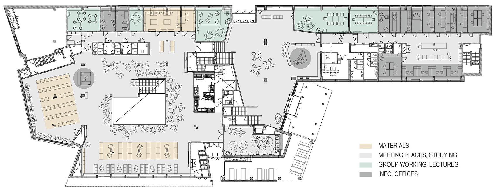 Harald Herlin Learning Center by JKMM Architects - 谷德设计网