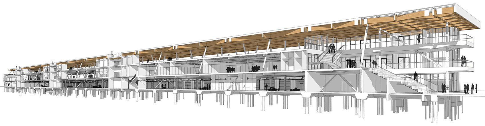 F1加拿大站围场，蒙特利尔 / Les architectes FABG - 谷德设计网