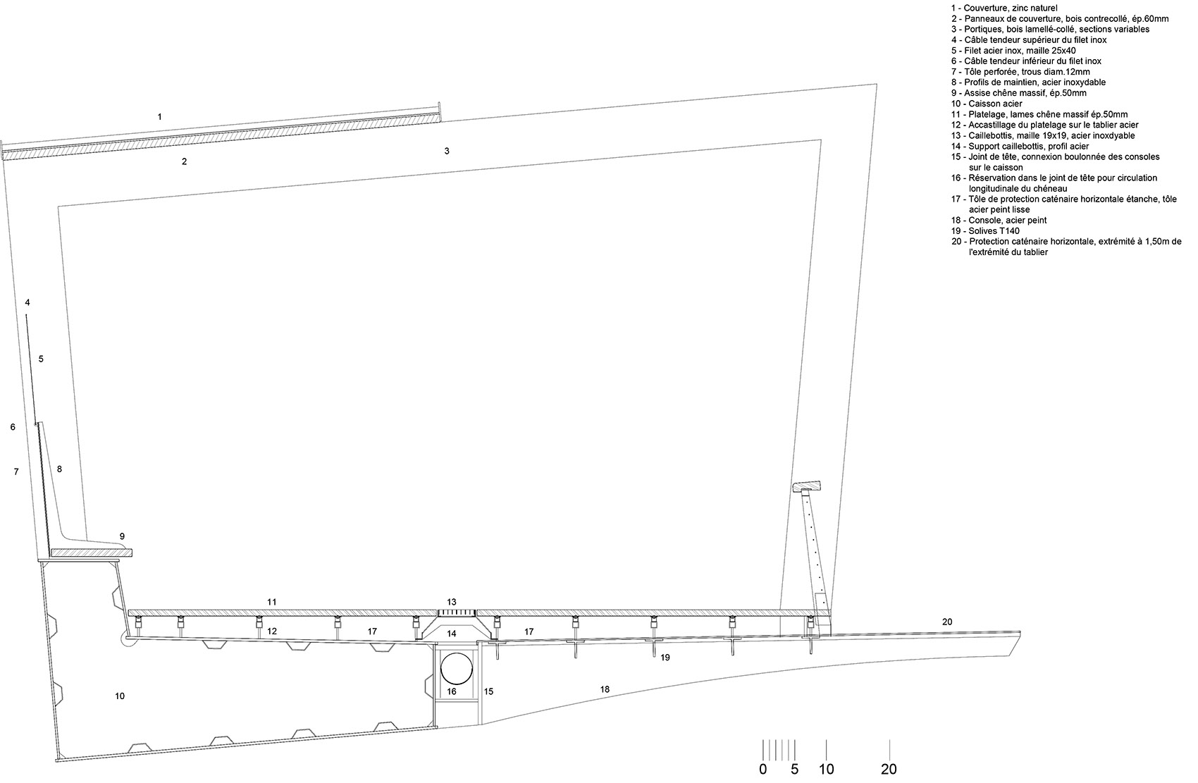 The bridge at the Angers Saint-Laud train station by Dietmar ...