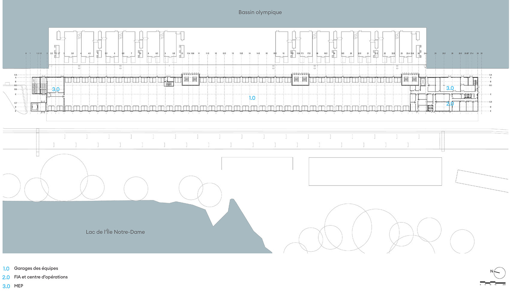 F1 Paddock Montreal by Les architectes FABG - 谷德设计网