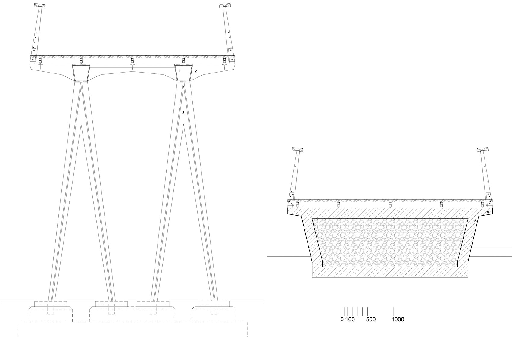 The bridge at the Angers Saint-Laud train station by Dietmar ...