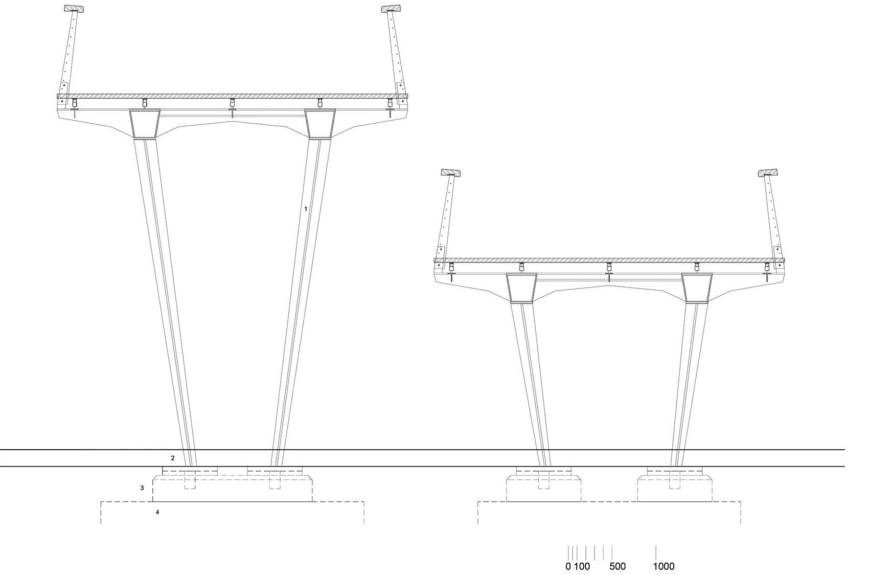 The bridge at the Angers Saint-Laud train station by Dietmar ...