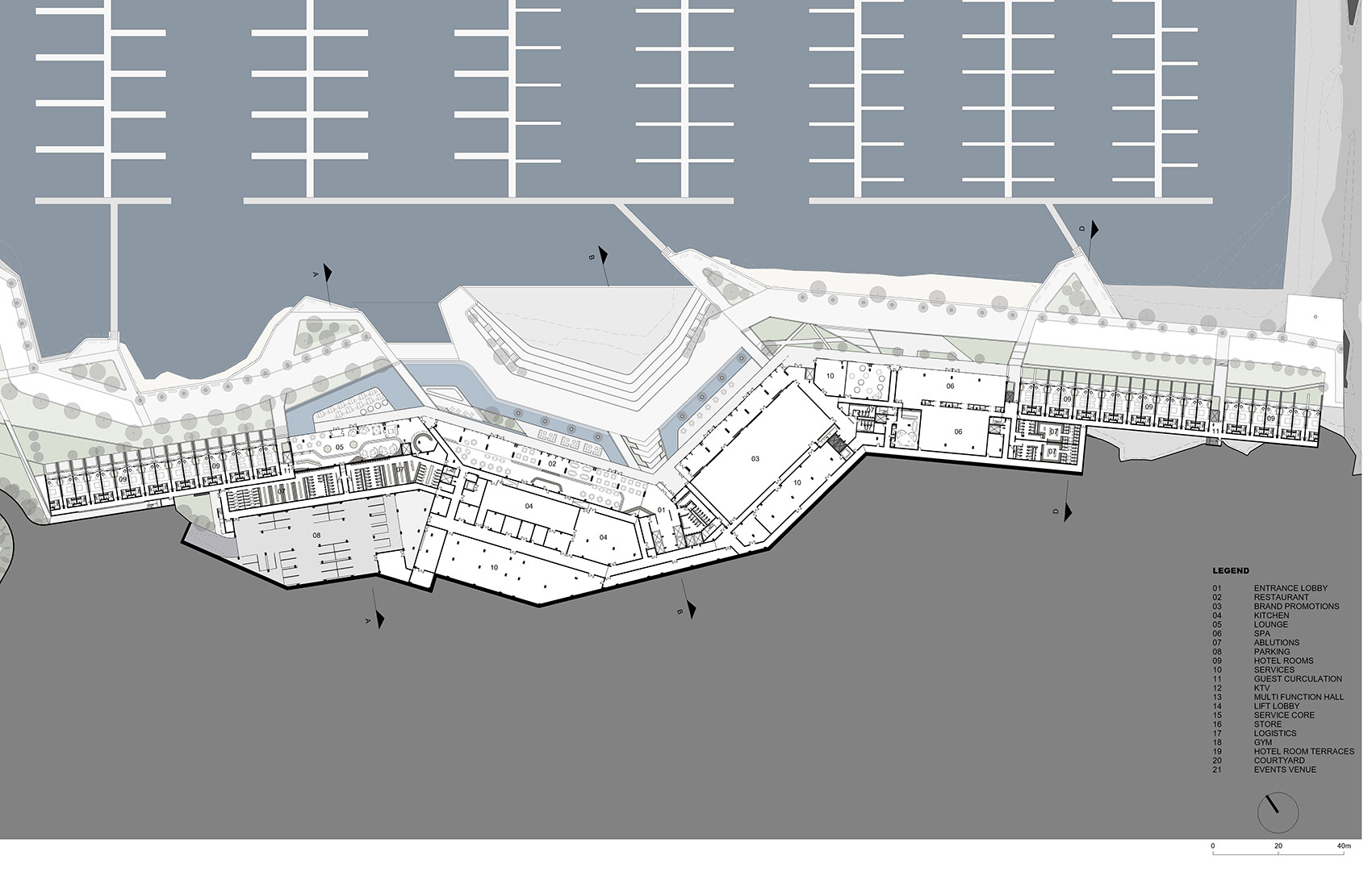 LONGCHEER YACHT CLUB, SHENZHEN, CHINA by SAOTA + ZHUBO Design Group - 谷德设计网
