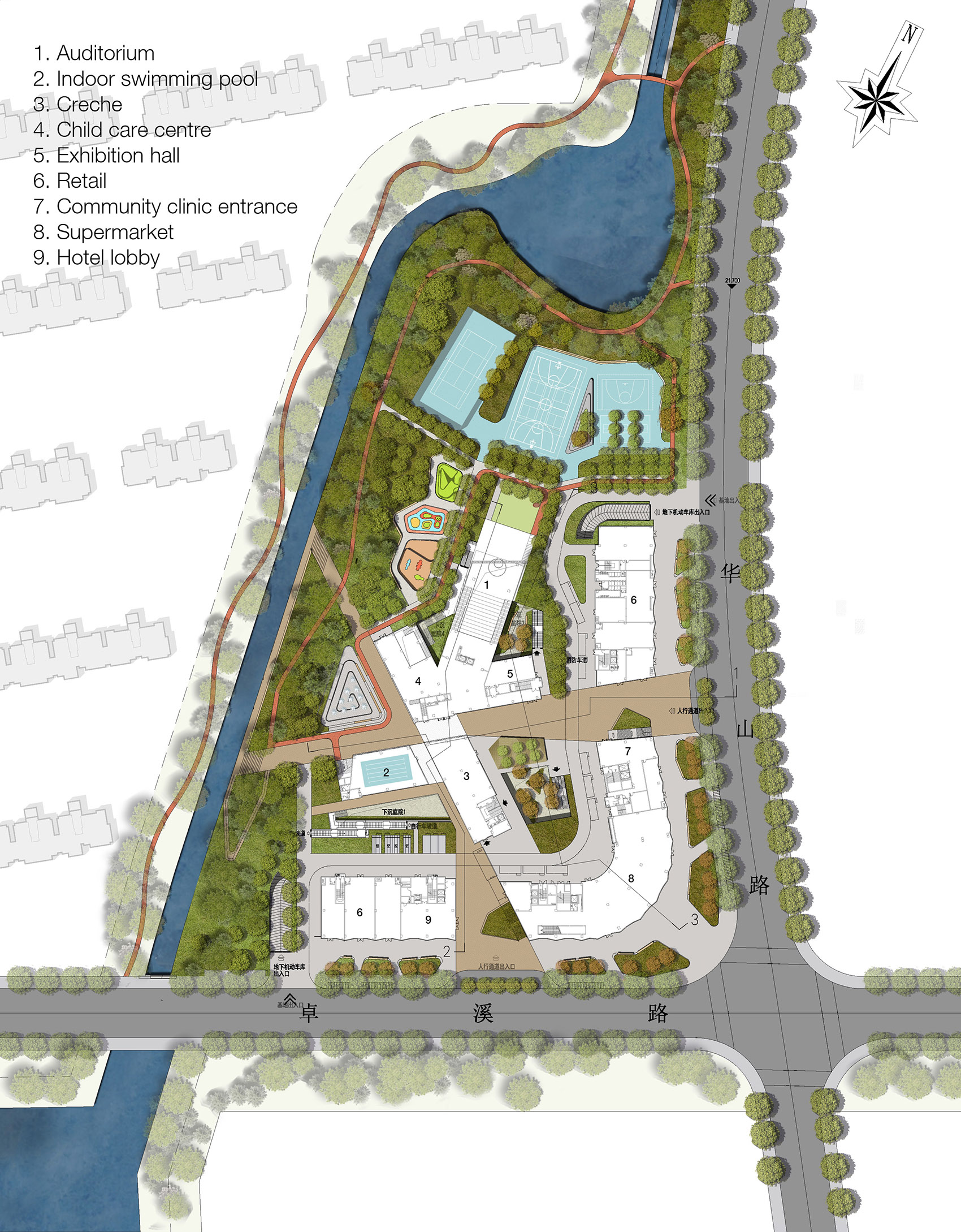 Pukou Community Center, Nanjing, China by BAU - 谷德设计网