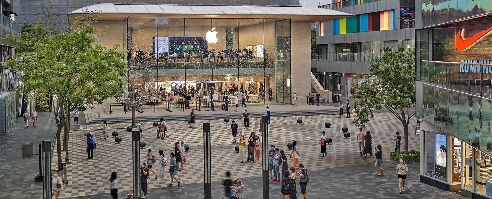 Apple Store, Sanlitun, Beijing by Foster + Partners - 谷德设计网 Apple Store, Sanlitun, Beijing by Foster + Partners - 谷德设计网