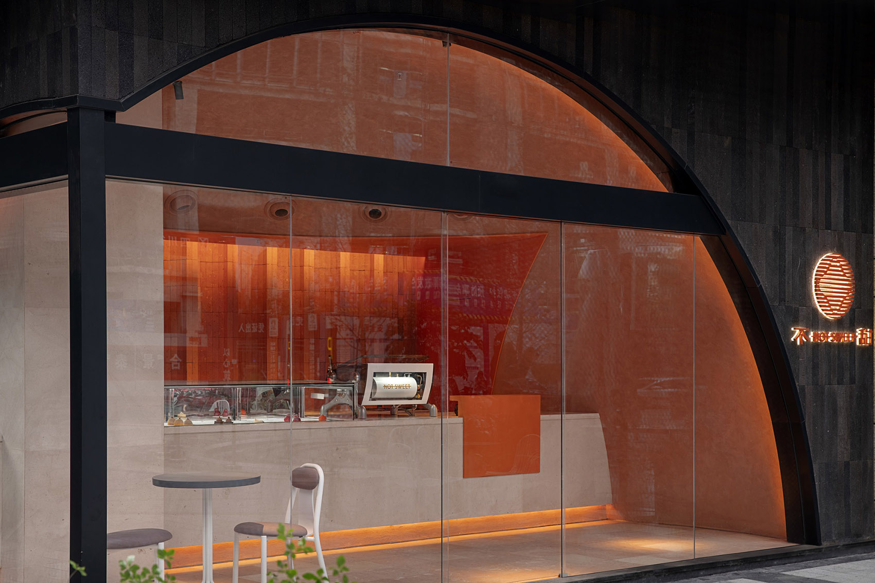 NOT SWEET dessert shop, China by Geemo Design - 谷德设计网