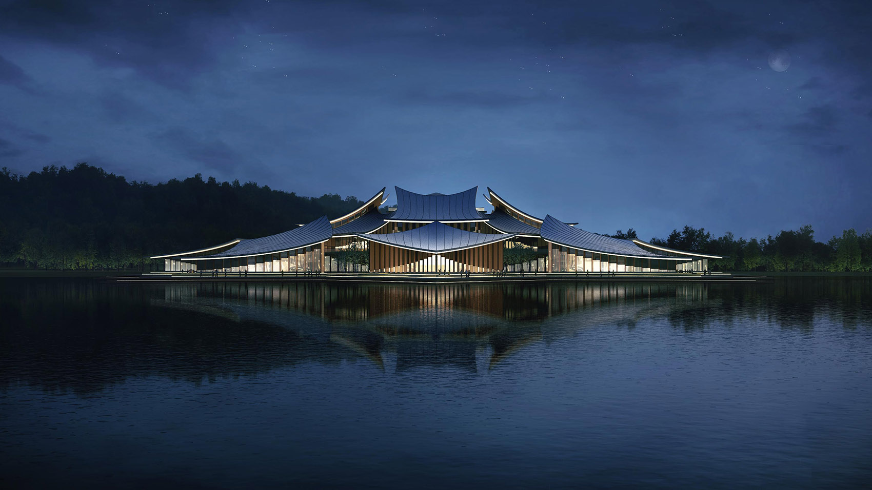Tianfu Conference Center, China by MARS Studio - 谷德设计网