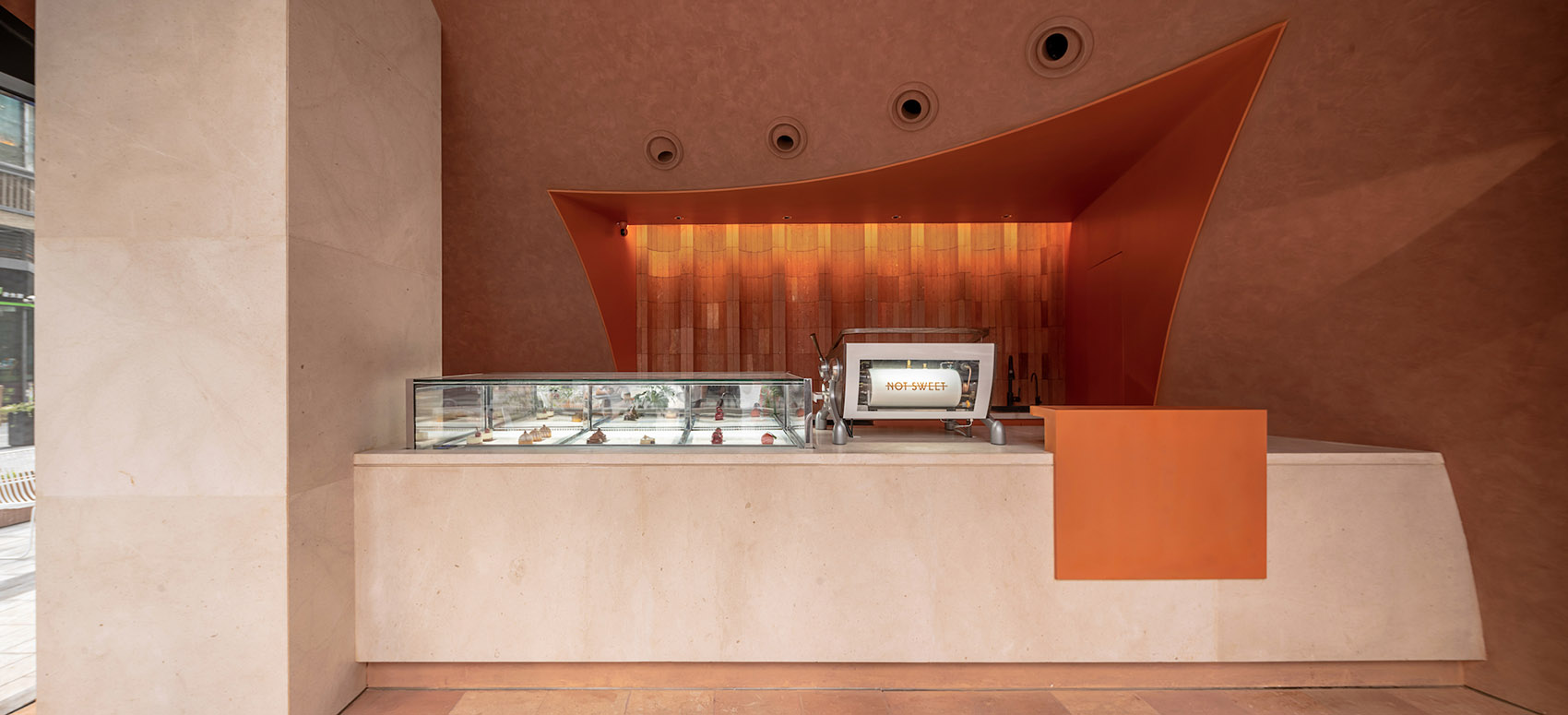NOT SWEET dessert shop, China by Geemo Design - 谷德设计网