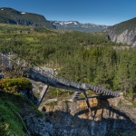 Step bridge at Vøringsfossen, Norway by Carl-Viggo Hølmebakk - 谷德设计网