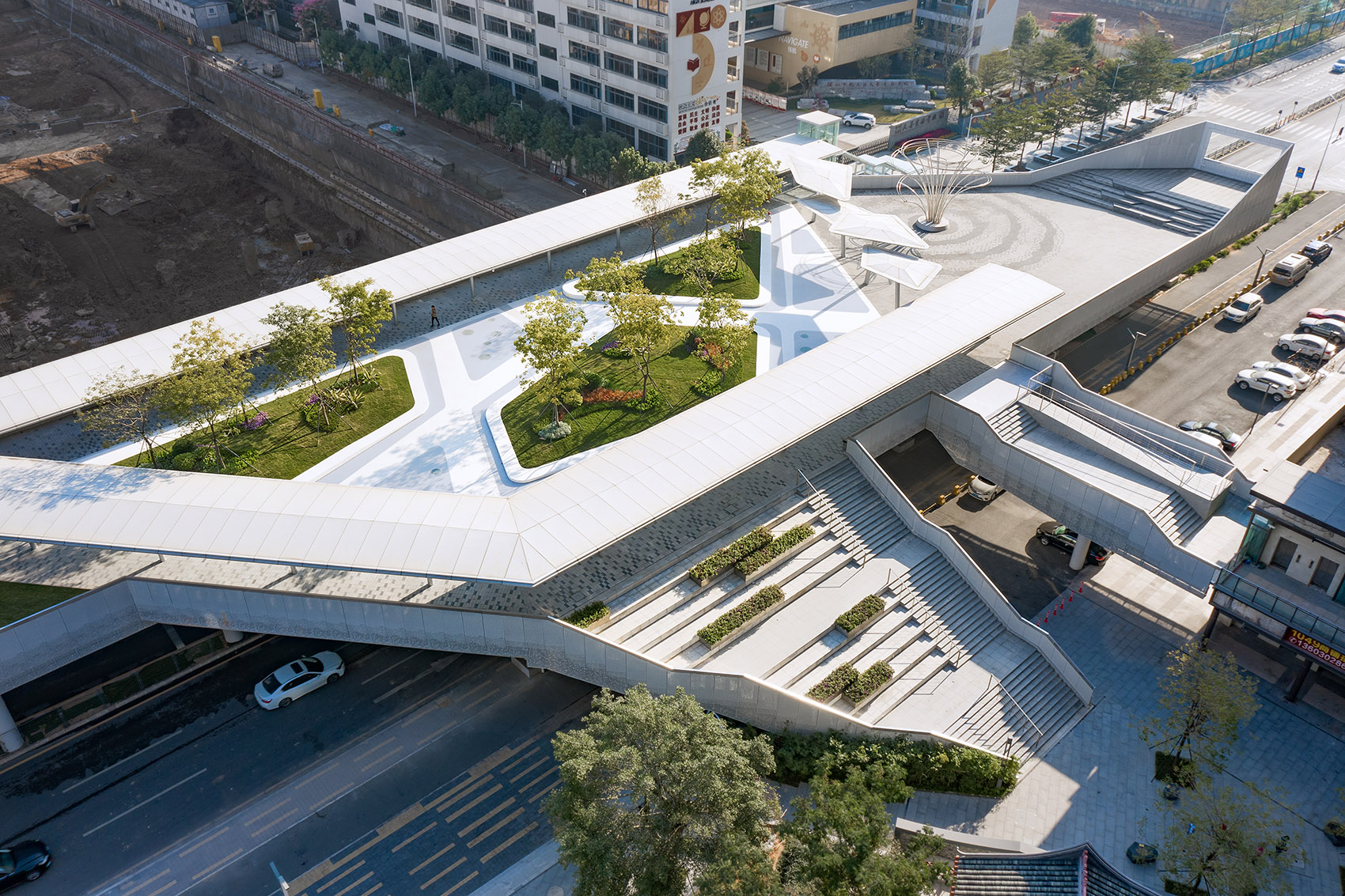 Floating Archipelago – Pedestrian Bridge Design, Shenzhen, China by ...