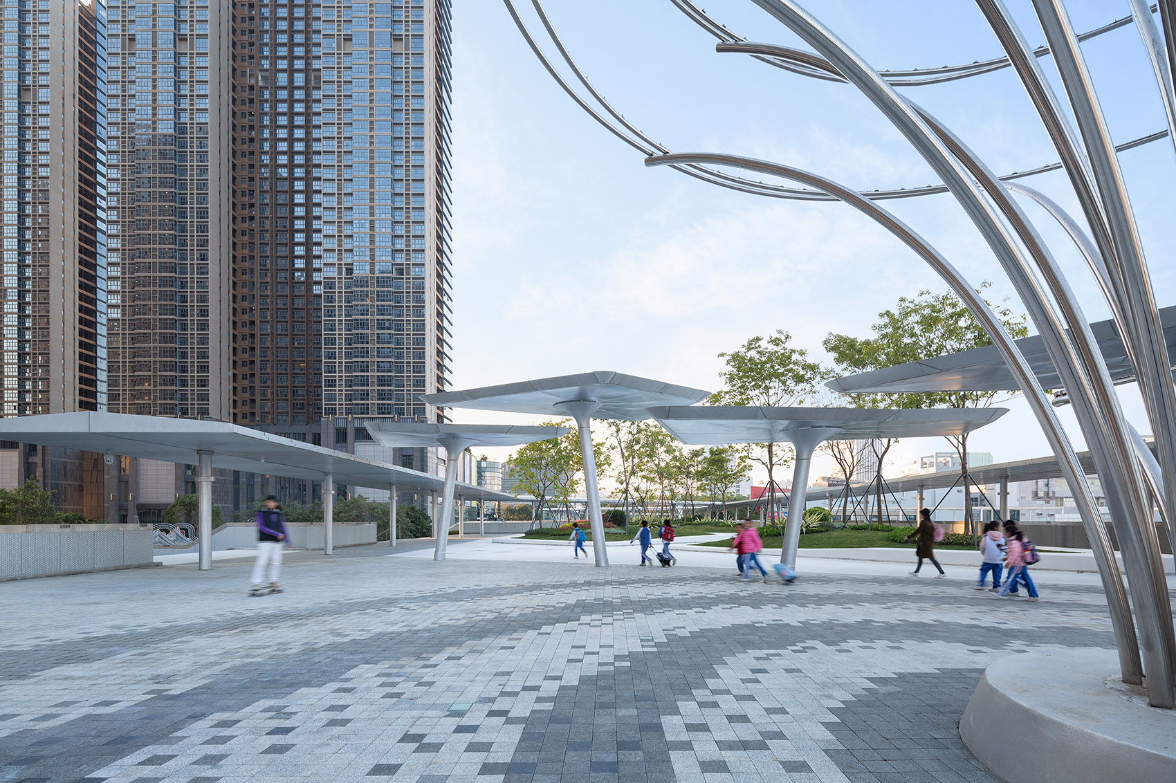 Floating Archipelago – Pedestrian Bridge Design, Shenzhen, China by ...