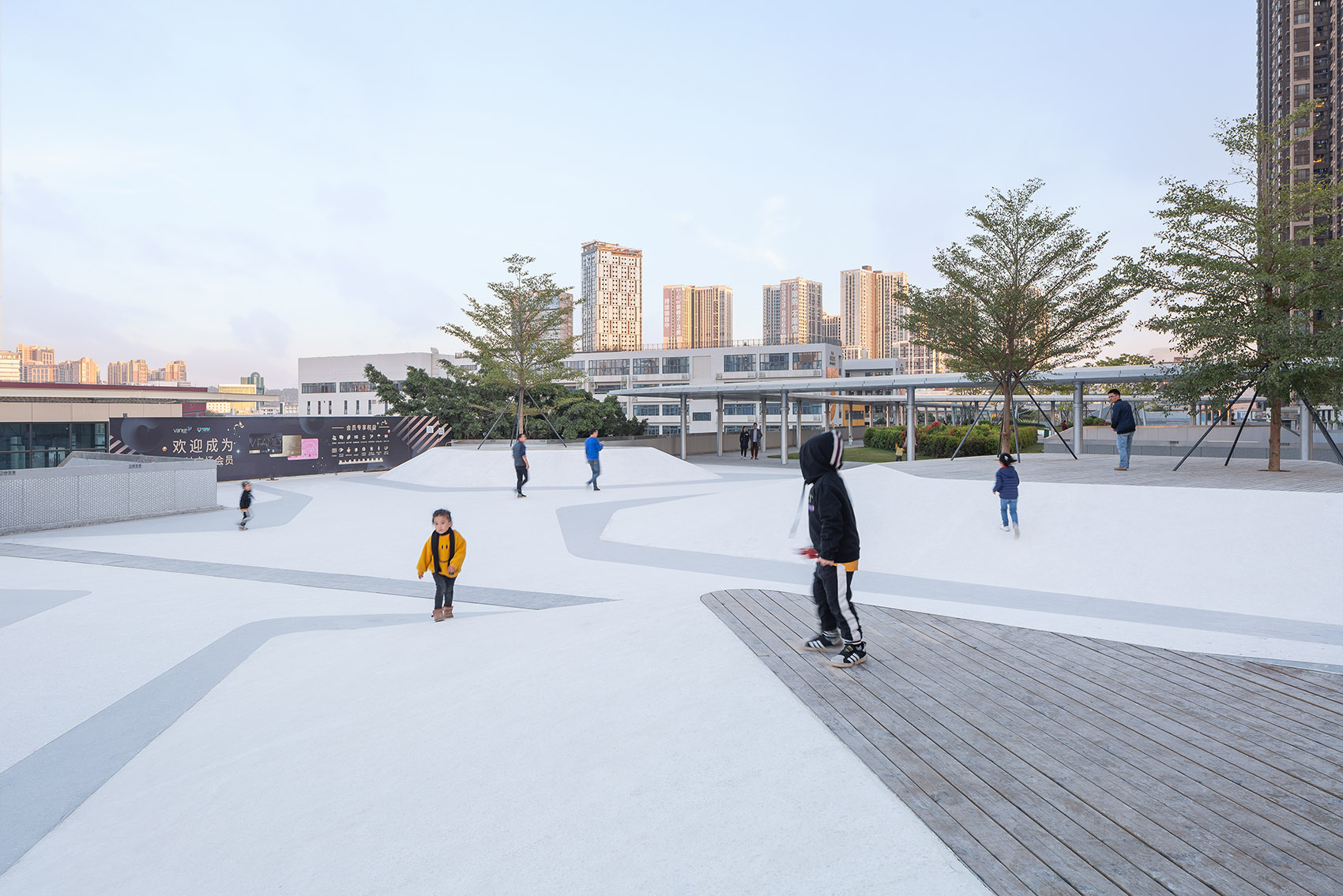 Floating Archipelago – Pedestrian Bridge Design, Shenzhen, China by ...