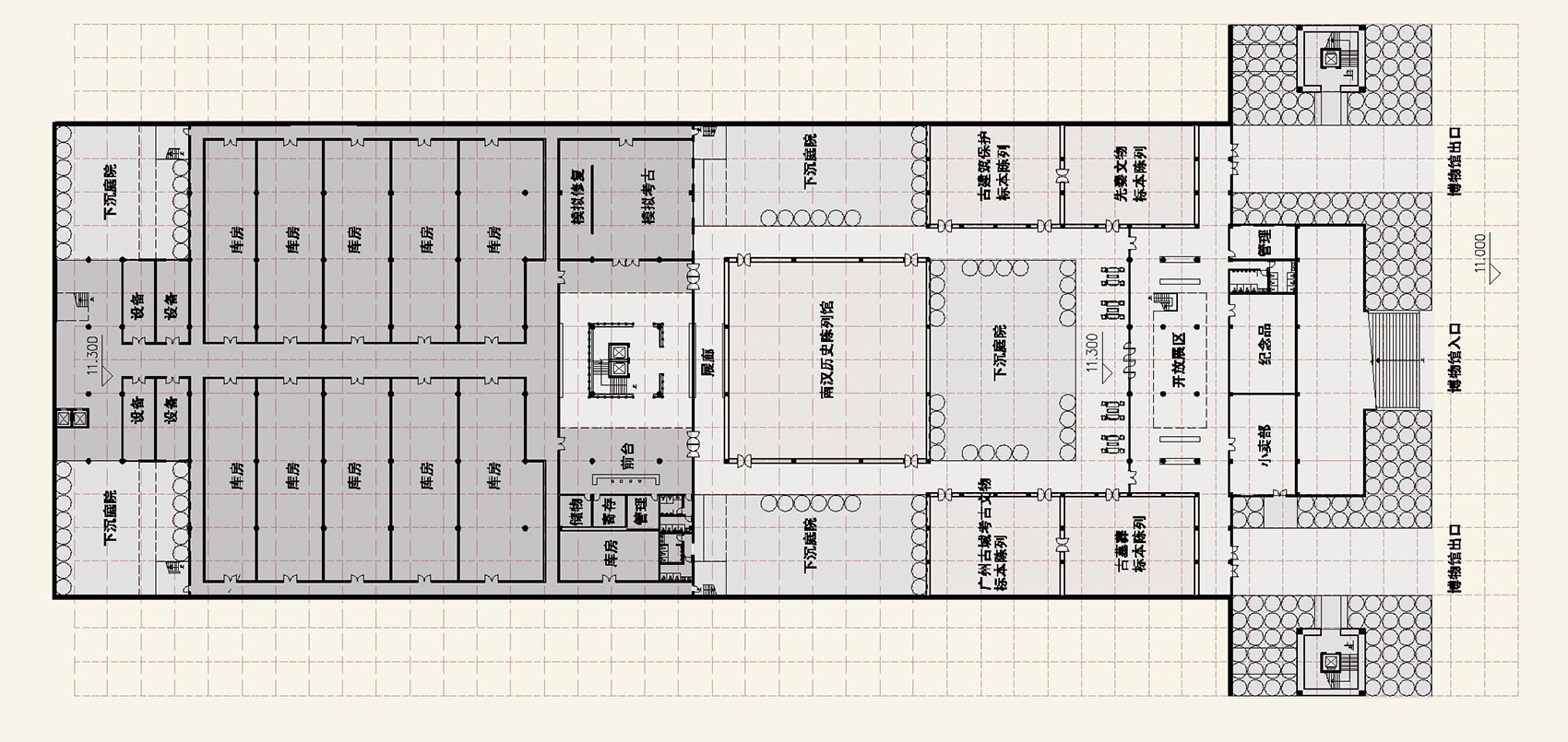 Southern Han Mausoleums Museum, China by JANSON XIAN ARCHITECT ...