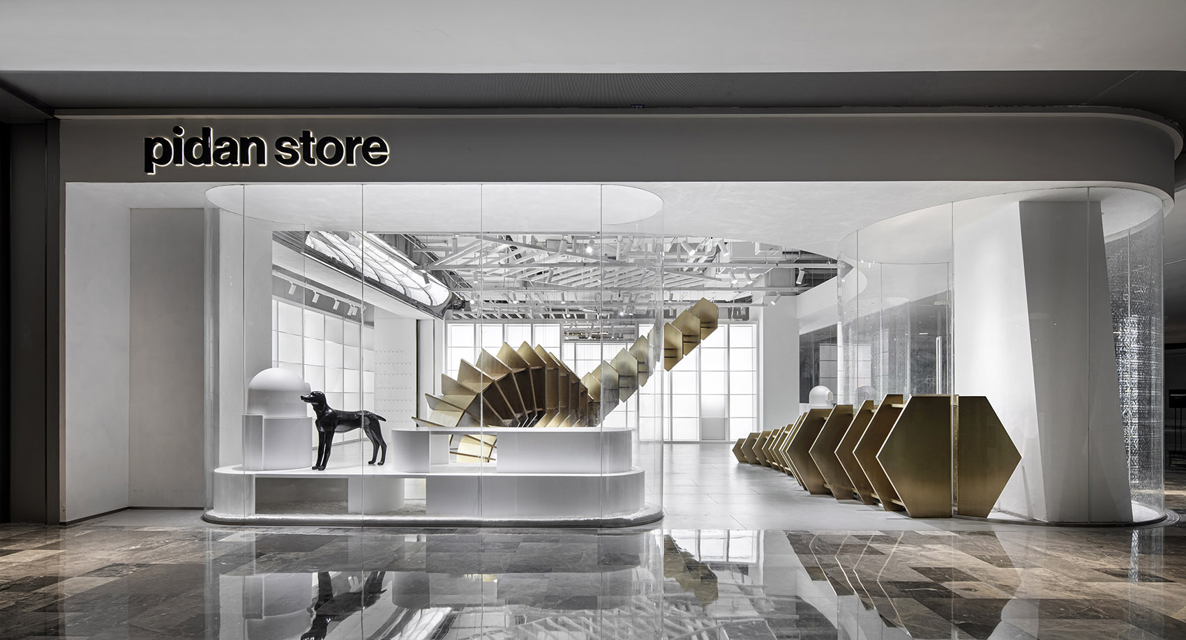 Three tail – pidan offline brand experience shop, China by Fun Unit ...