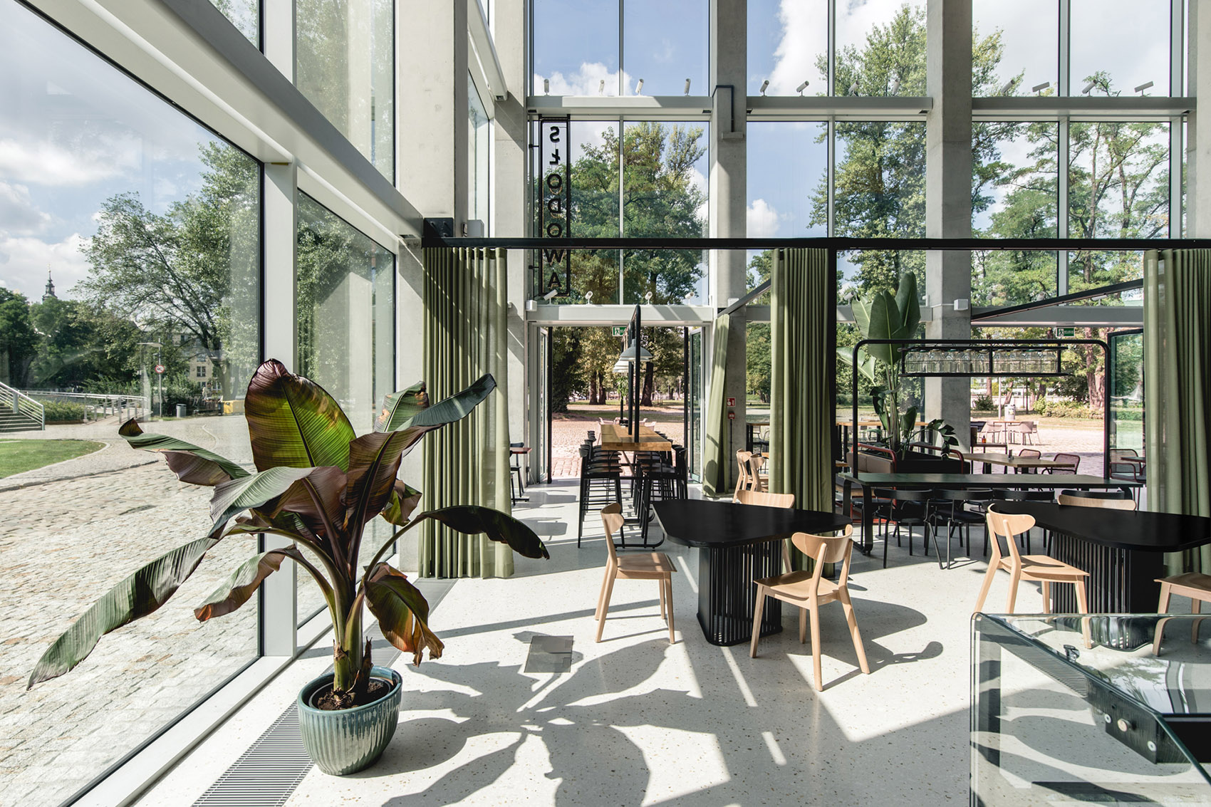 Concordia Design Wroclaw restaurant and roof terrace design by mode ...