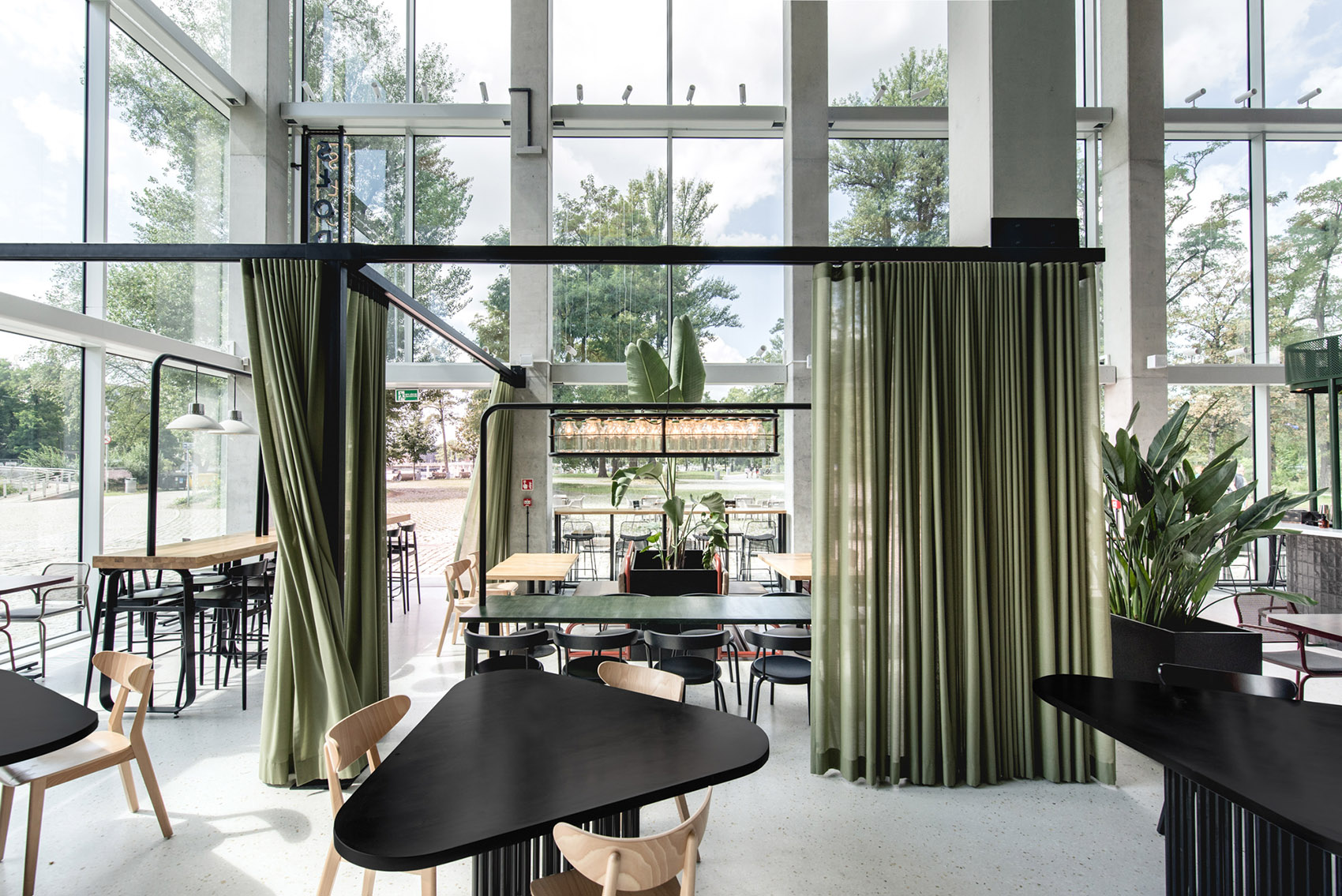 Concordia Design Wroclaw restaurant and roof terrace design by mode ...