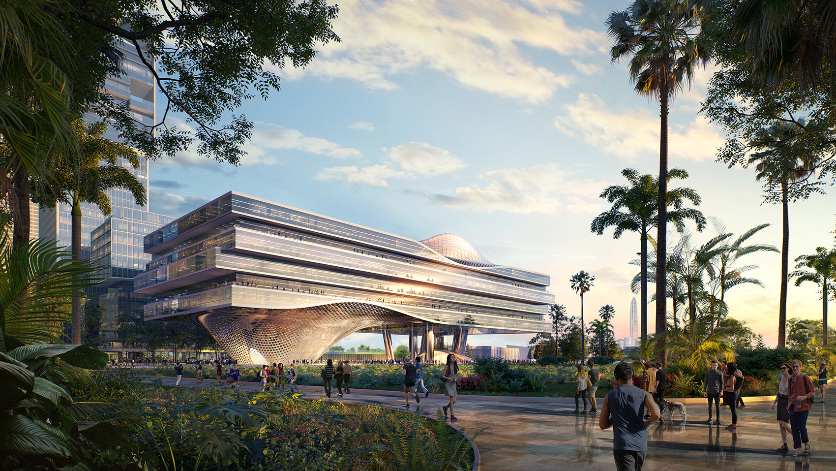 Shenzhen Wave: The New Headquarters for ZTE by Büro Ole Scheeren - 谷德设计网