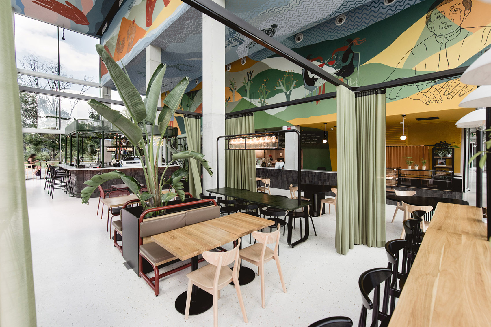 Concordia Design Wroclaw restaurant and roof terrace design by mode ...