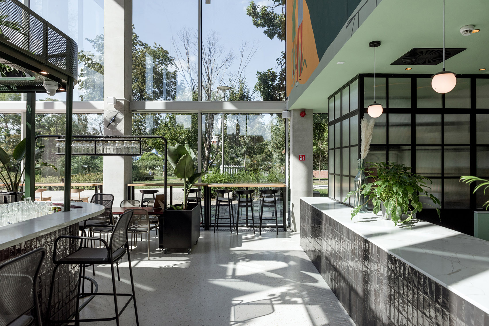 Concordia Design Wroclaw restaurant and roof terrace design by mode ...