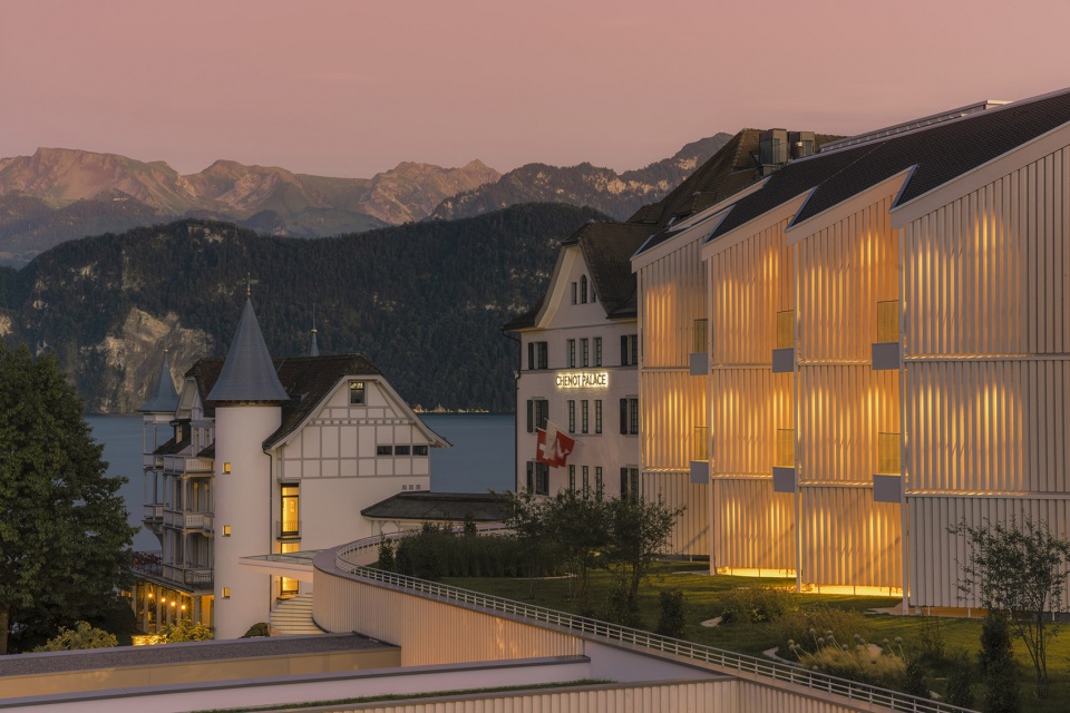 Chenot Palace Weggis Health Wellness Hotel by Davide Macullo Architects ...