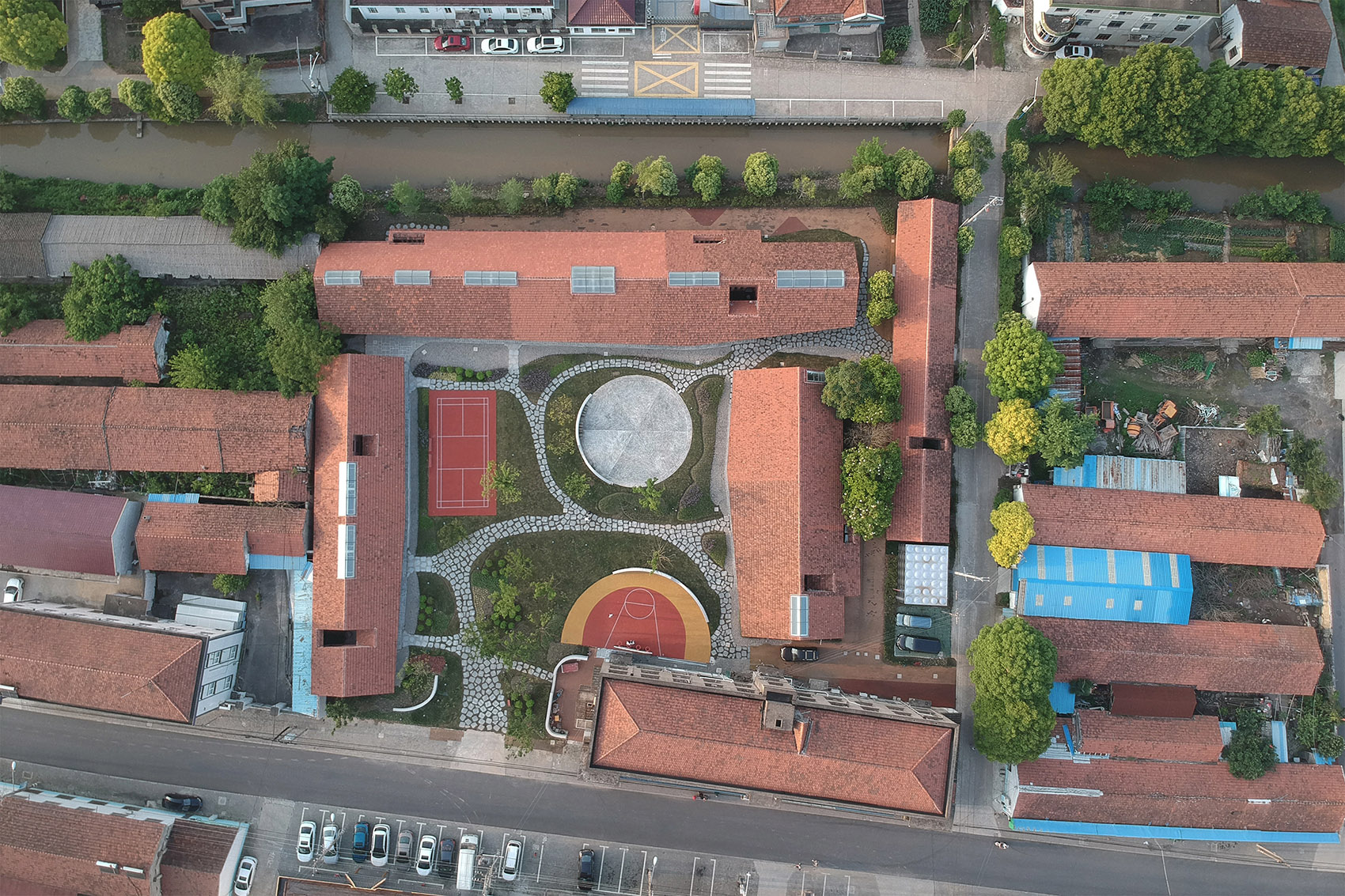 Cultural Activity Center on Chongming Island, China by Studio Ku Kan ...