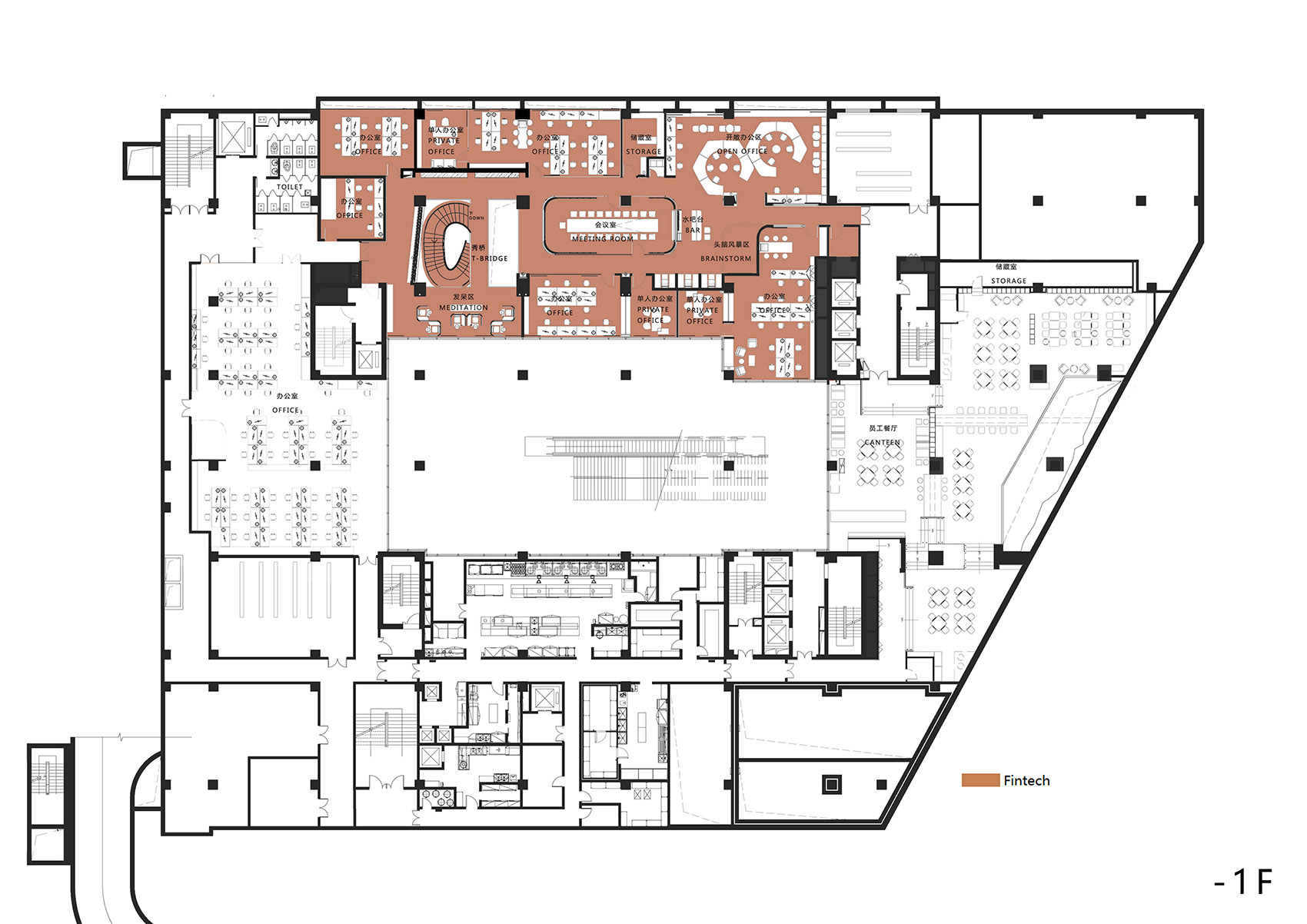 Fintech Office, China by WIT Design & Research - 谷德设计网