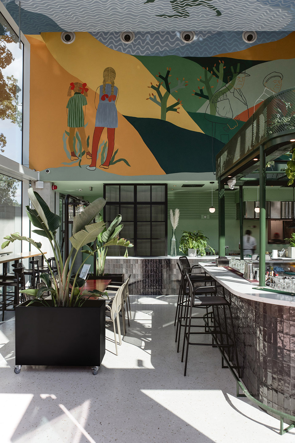 Concordia Design Wroclaw restaurant and roof terrace design by mode ...