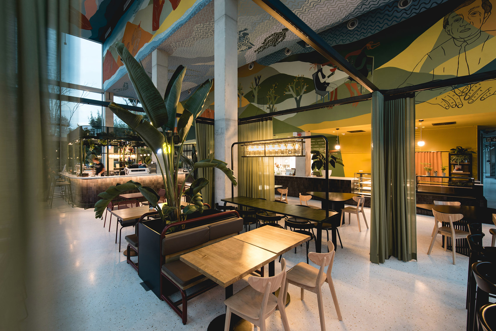 Concordia Design Wroclaw restaurant and roof terrace design by mode ...