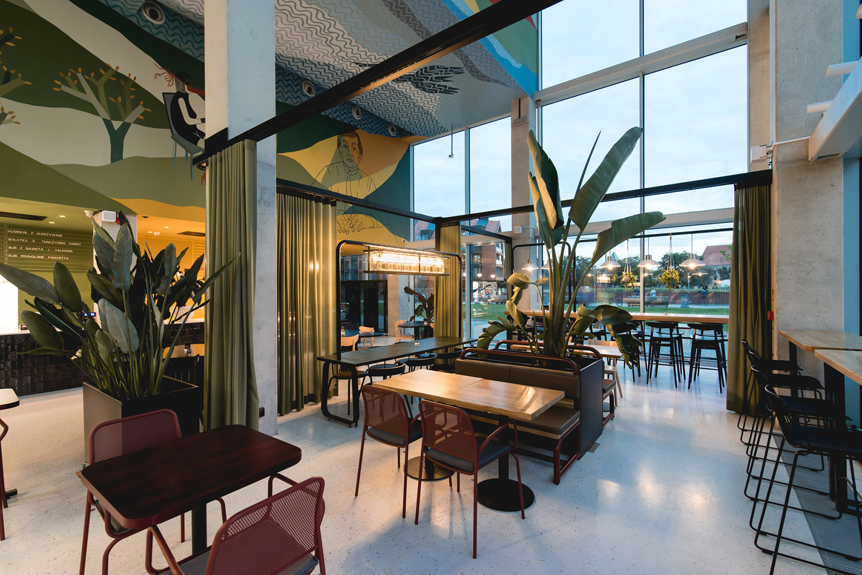 Concordia Design Wroclaw restaurant and roof terrace design by mode ...