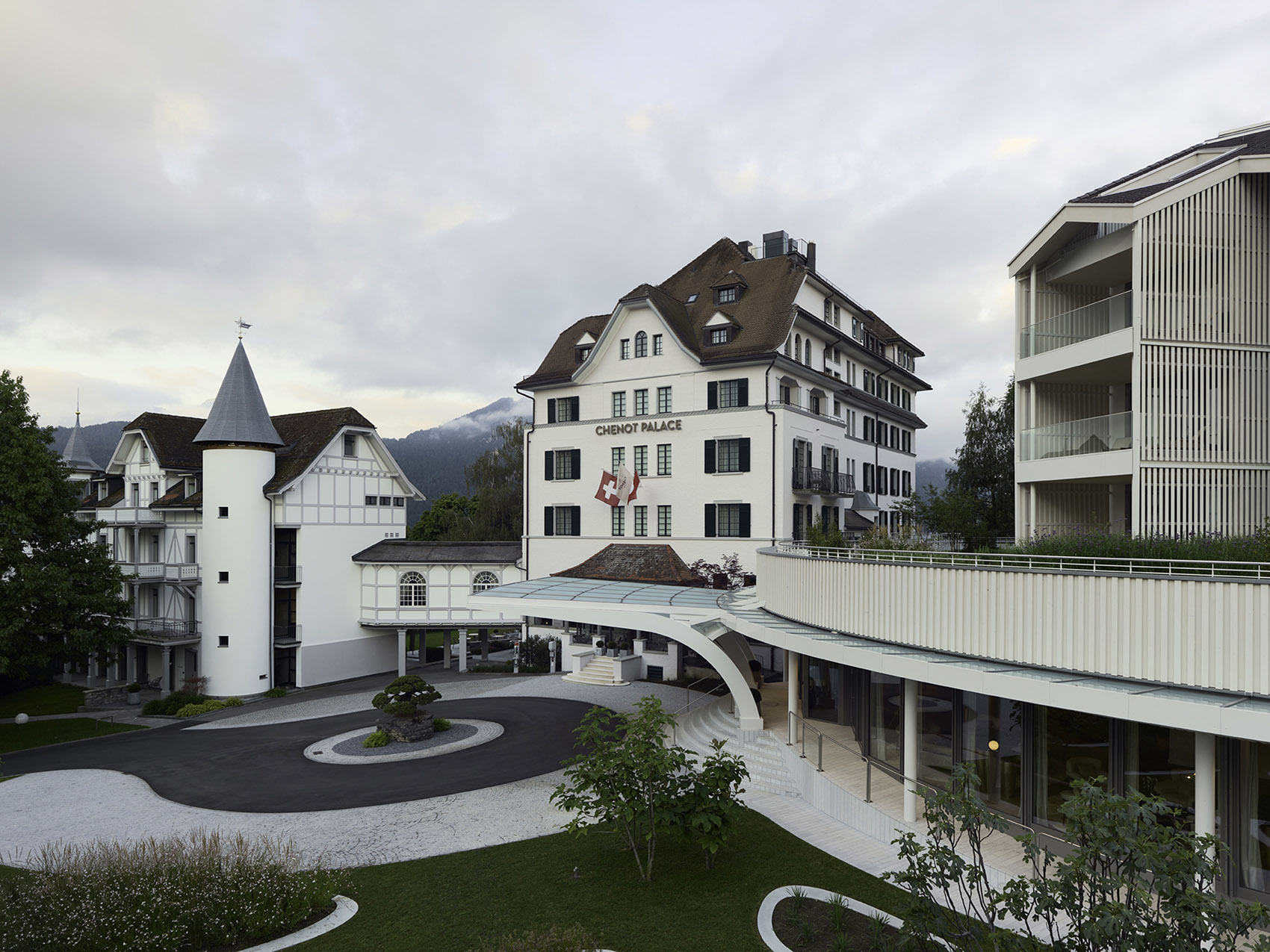 Chenot Palace Weggis Health Wellness Hotel by Davide Macullo Architects ...