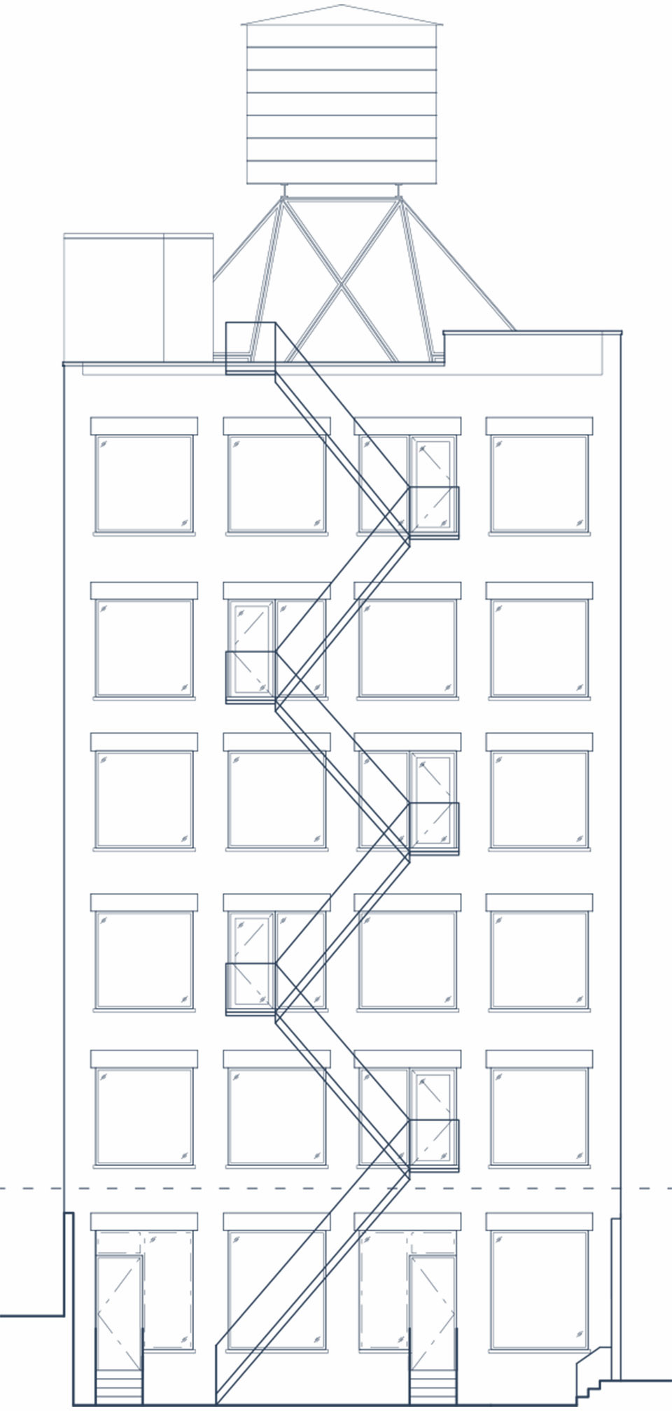 Renovation & redesign of masonry factory at Brooklyn by Worrell Yeung ...