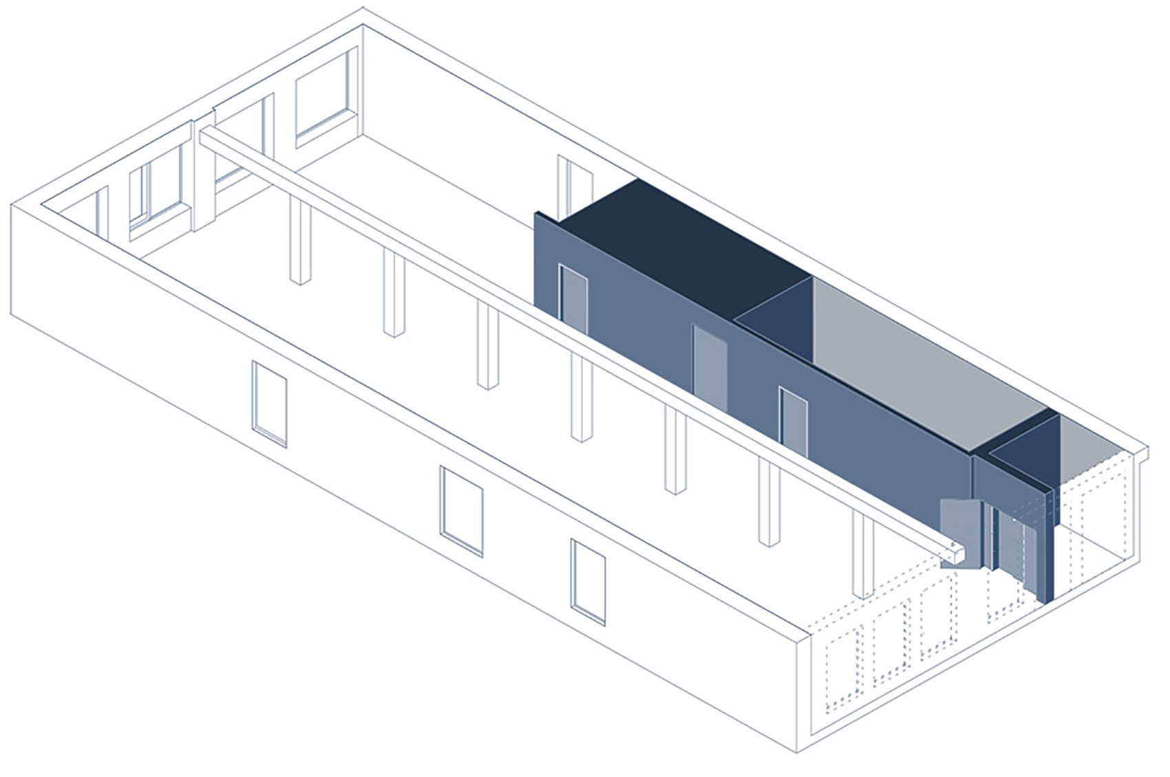 Renovation & redesign of masonry factory at Brooklyn by Worrell Yeung ...